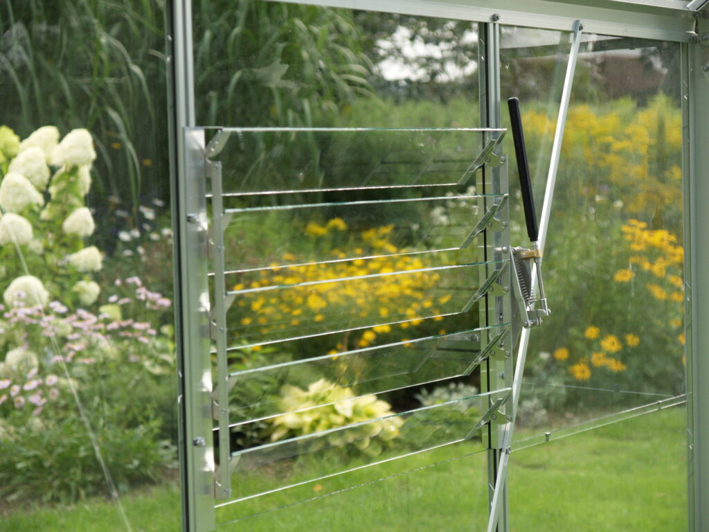 Vitavia 5 Blade Louvre Window (Anodised Aluminium) - Eden Landscapes